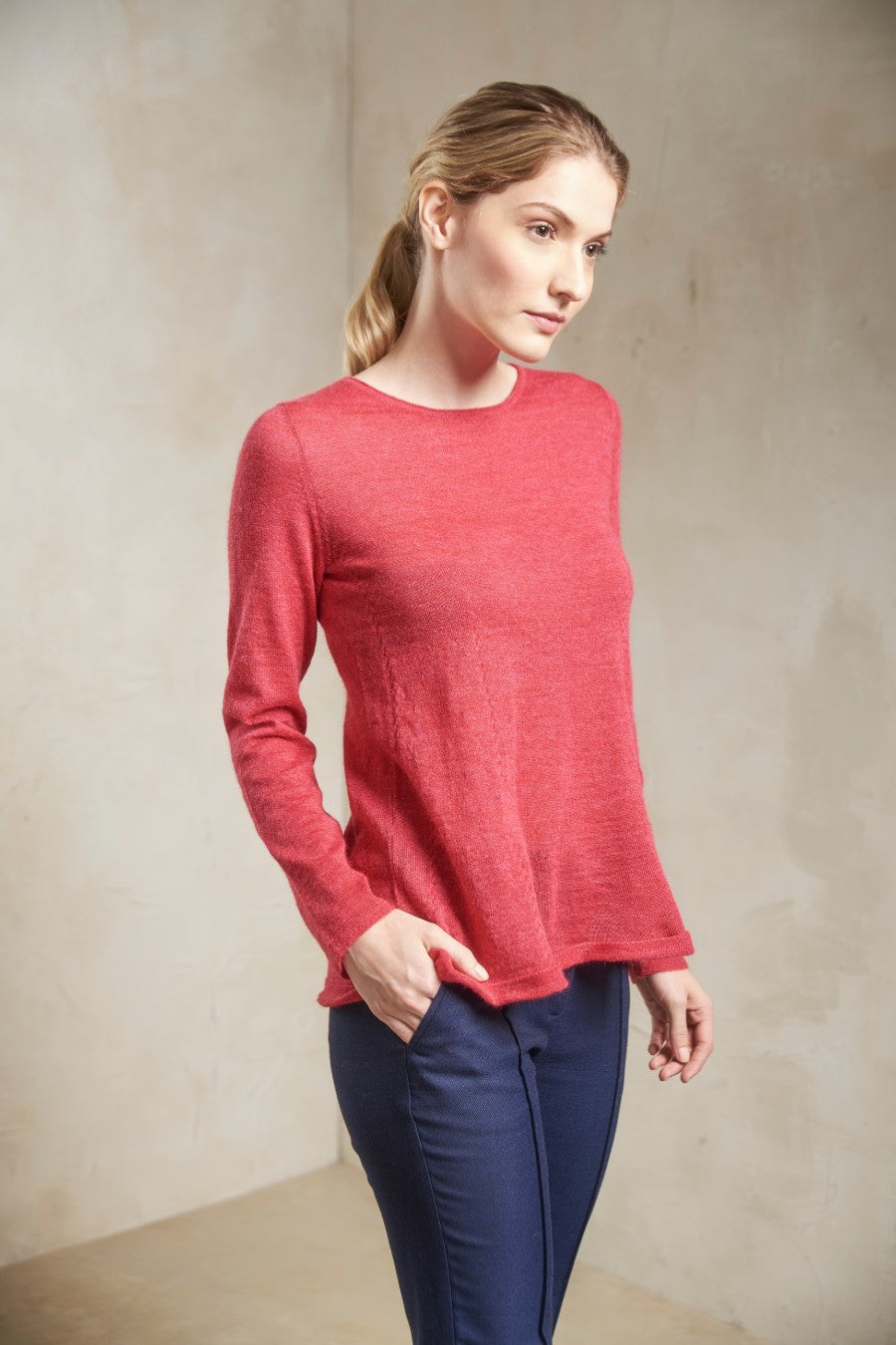 Strada Sweater Baby Alpaca Color Koi