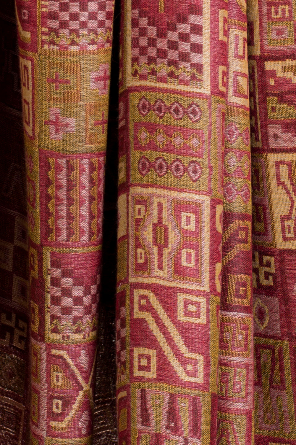 Inca - 2 Blanket Baby Alpaca Color Naranja