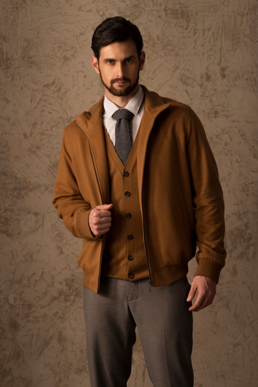 Benedict Jacket Vicuña Color Vicuna